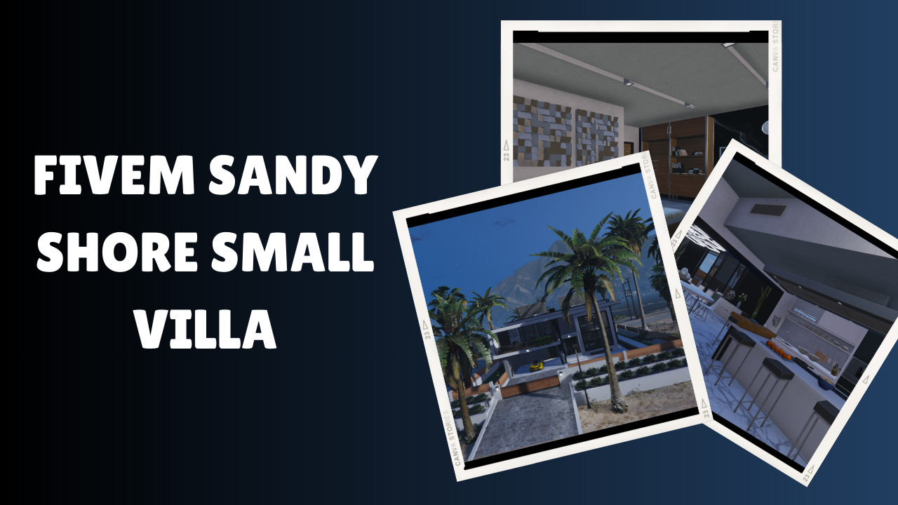 FiveM Sandy Shore Small Villa - Luxurious Desert Retreat