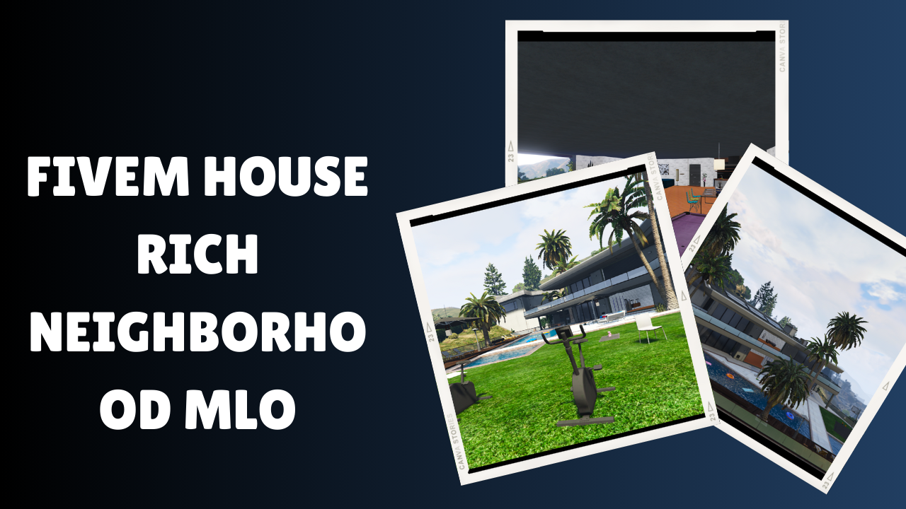 FiveM House Rich Neighborhood MLO - Elite Luxury Living