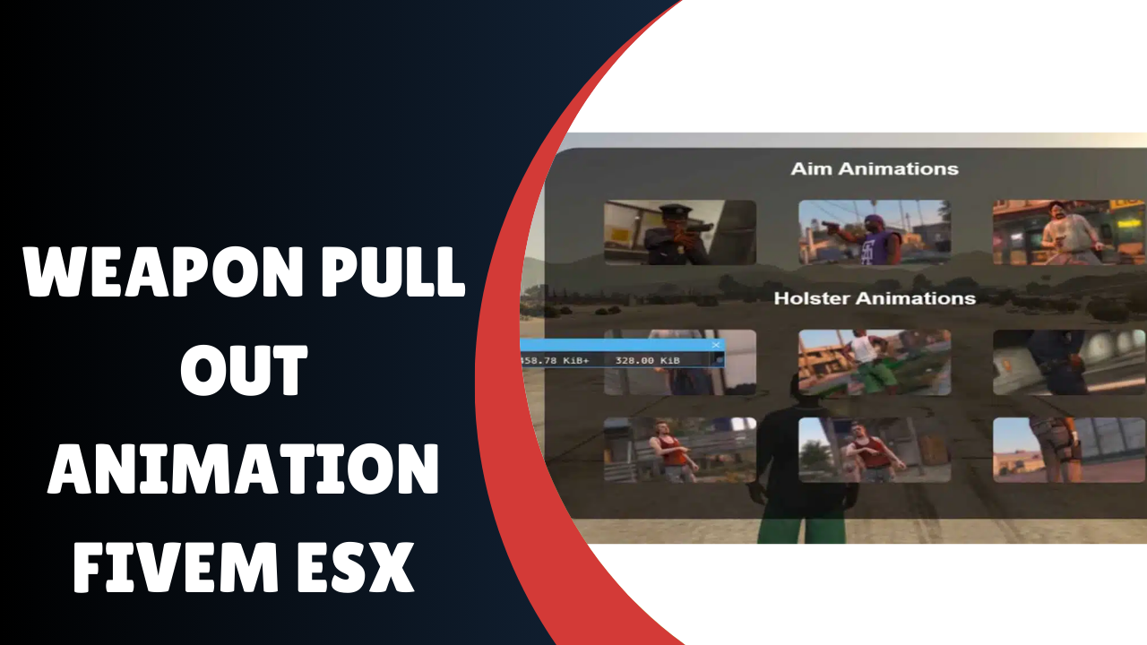 Weapon Pull out Animation FiveM ESX Script Enhancer