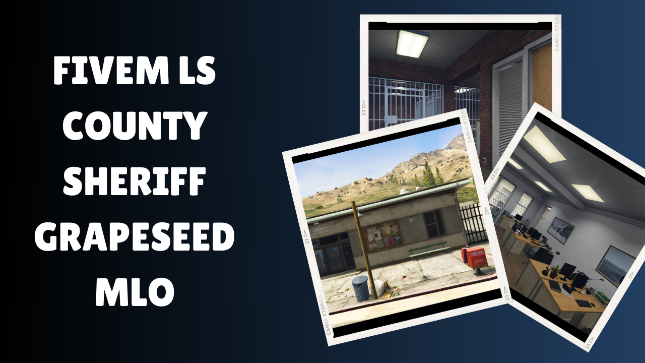 FiveM LS County Sheriff Grapeseed MLO - Roleplay Imersivo