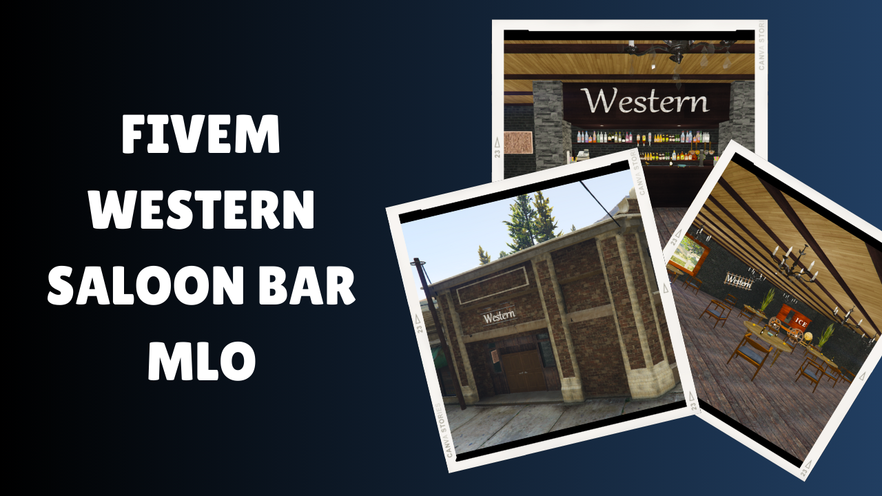 FiveM Western Saloon Bar MLO - Roleplay in the Wild West