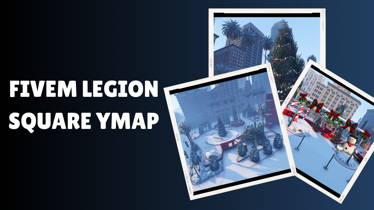 FiveM Legion Square Ymap: A Festive Christmas Wonderland