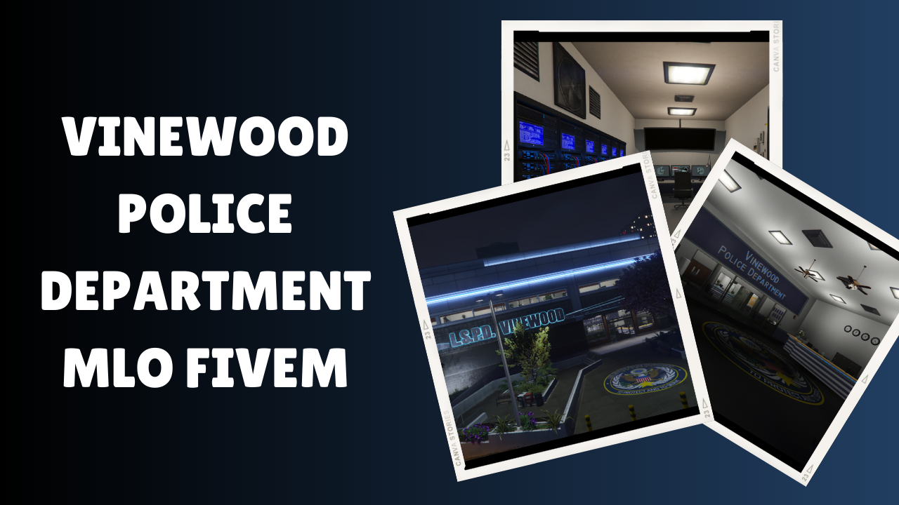 Vinewood Police Department MLO FiveM - Ultimate Setup