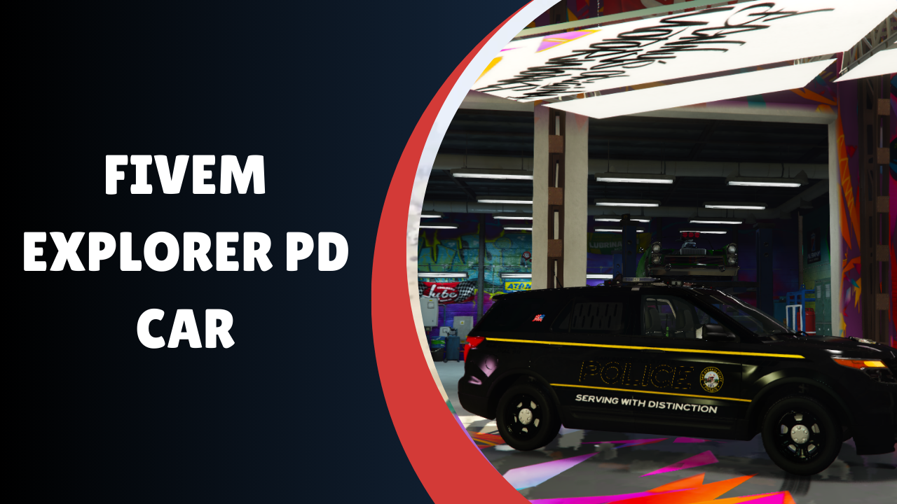 FiveM Explorer PD Car - Realistic Police Model car