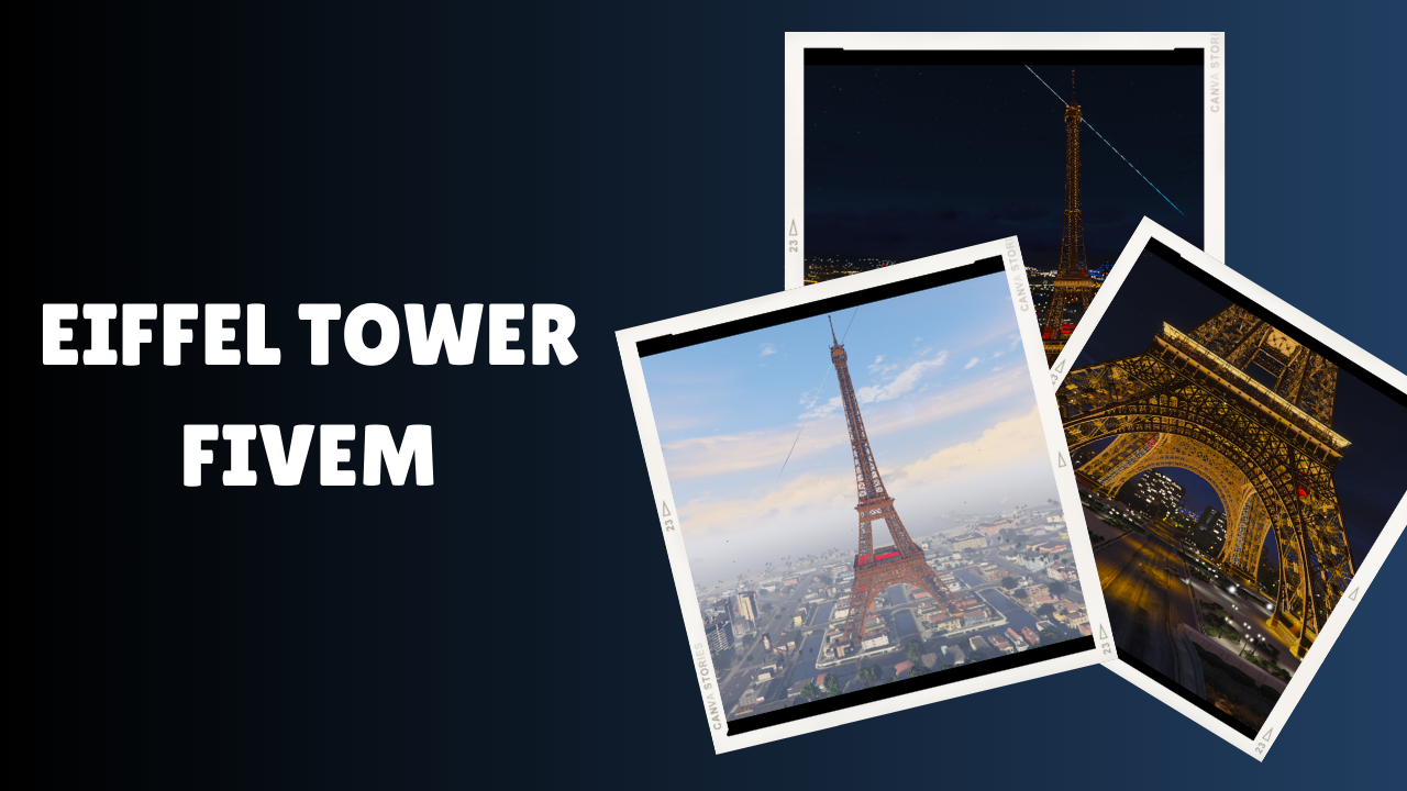 Torre Eiffel FiveM - Charme Parisiense para o Seu Servidor