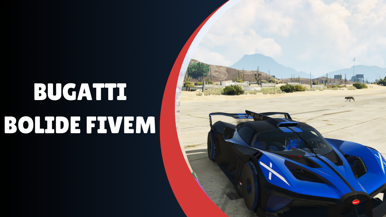 Bugatti Bolide FiveM - Virtual Luxury Masterpiece