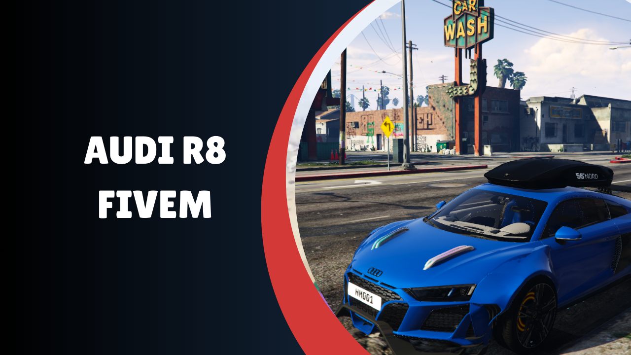 Audi R8 FiveM - Realistic & Customizable Virtual Ride