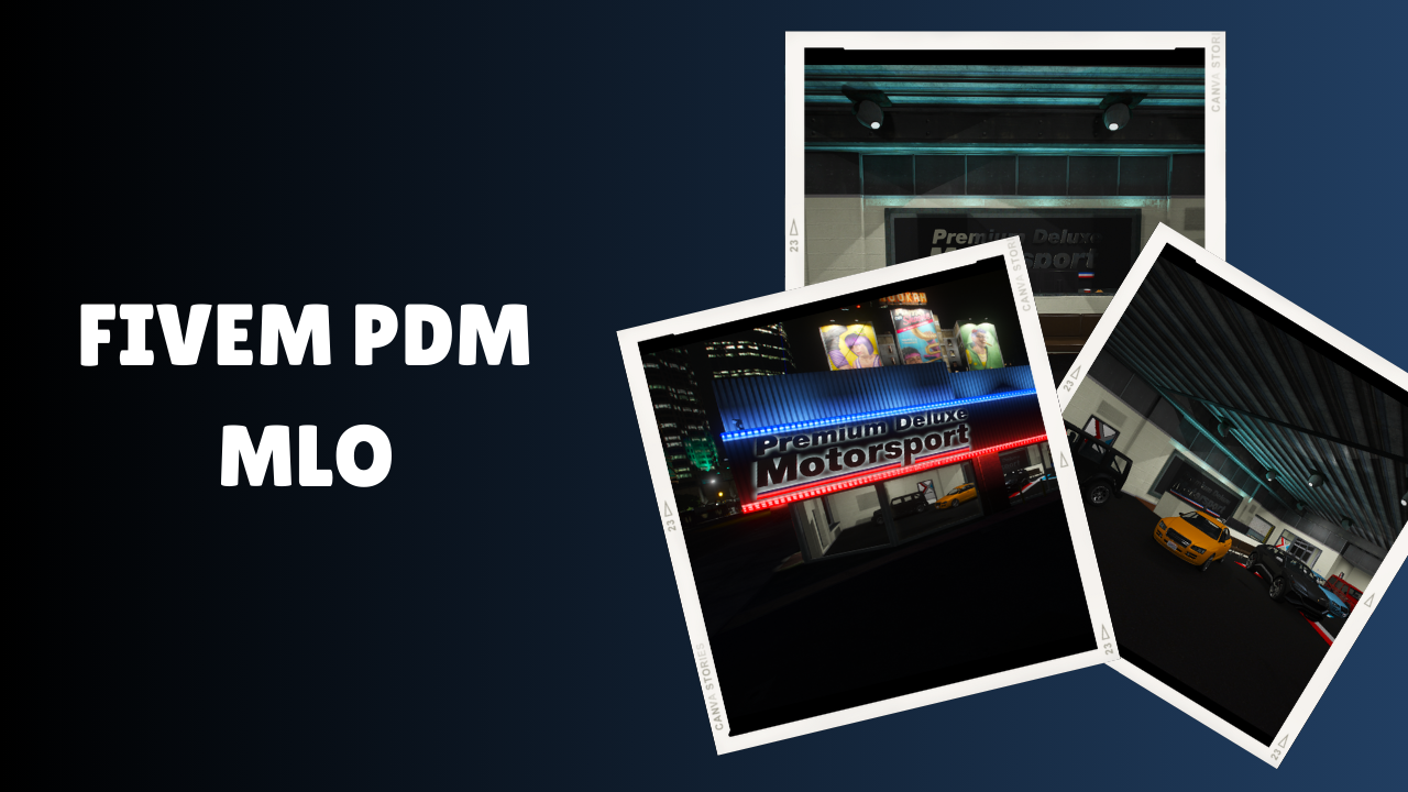 FiveM PDM MLO : Elevate Your Dealership Experience