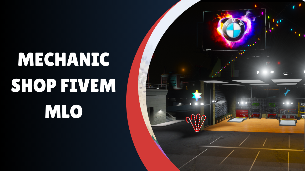 Mechanic Shop FiveM MLO - Immersive & Realistic Features
