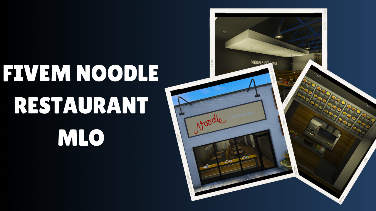 FiveM Noodle Restaurant MLO - Enhance Your Dining Experience