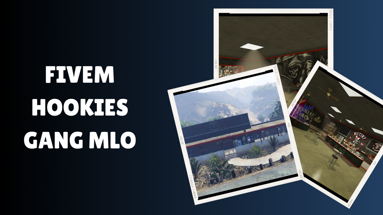 FiveM Hookies Gang MLO - Authentic Biker Bar Setup