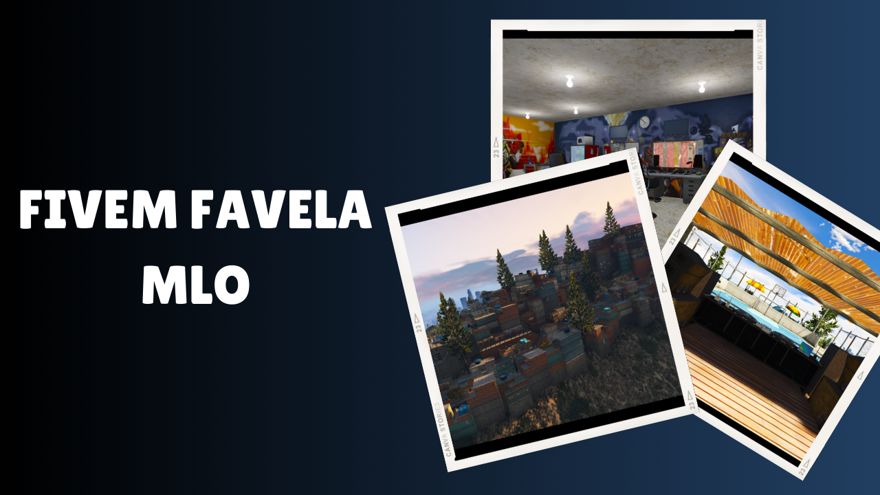 FiveM Favela MLO: Engaging Virtual Community Life.