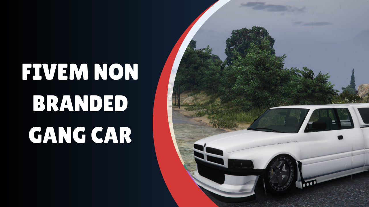 FiveM Non Branded Gang Car - Elevate Your Gameplay