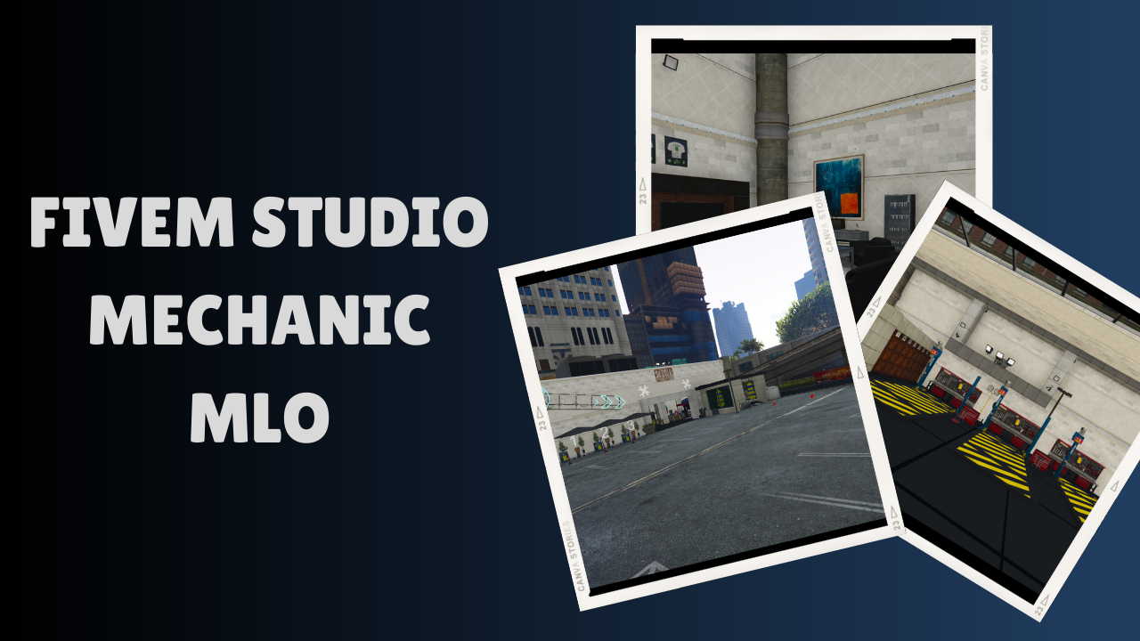FiveM Studio Mechanic MLO - Best Enhance Your Vehicle