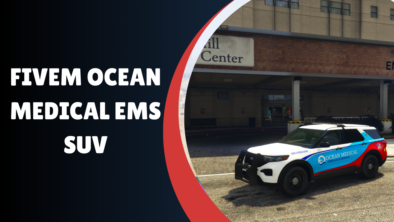 FiveM Ocean Medical EMS SUV for Swift Emergency Response