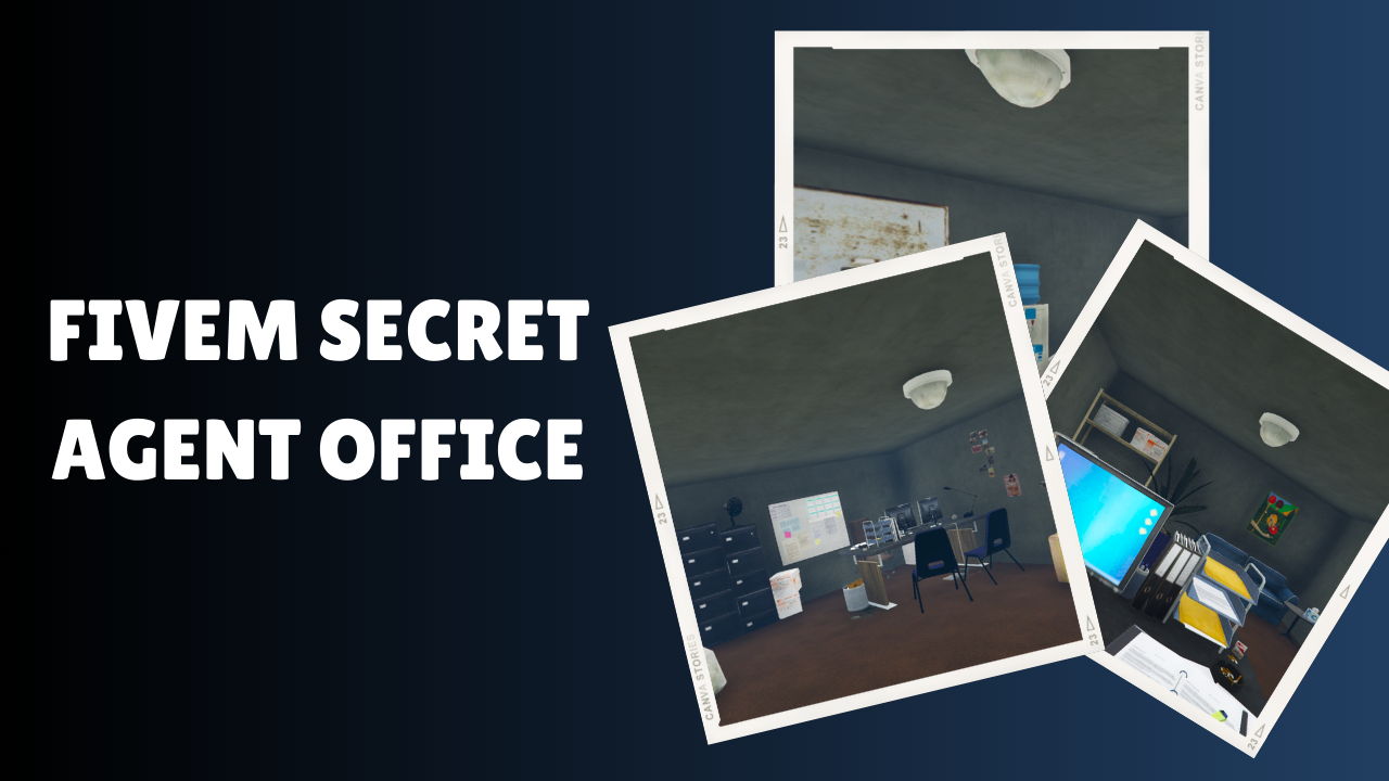FiveM Secret Agent Office - Immersive Espionage MLO