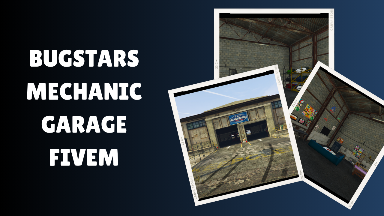 Bugstars Mechanic Garage FiveM - Immersive Repair Hub