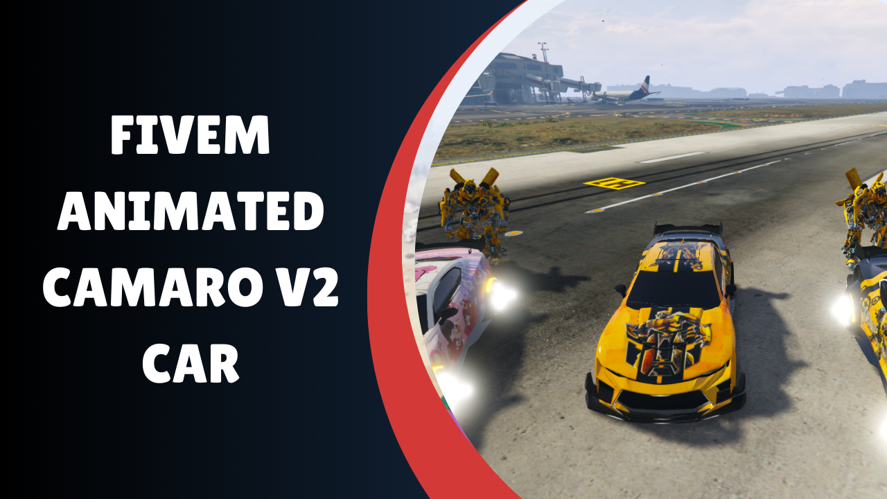 FiveM Animated Camaro V2 Car - Enhance Your Experience