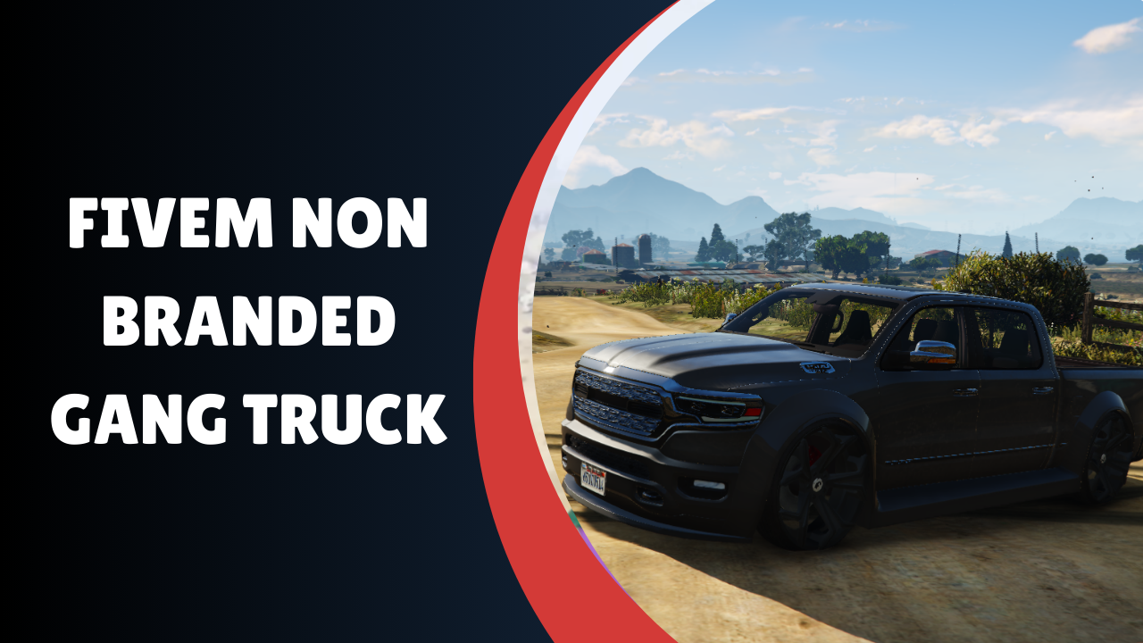 FiveM Non Branded Gang Truck - Stylish Performance