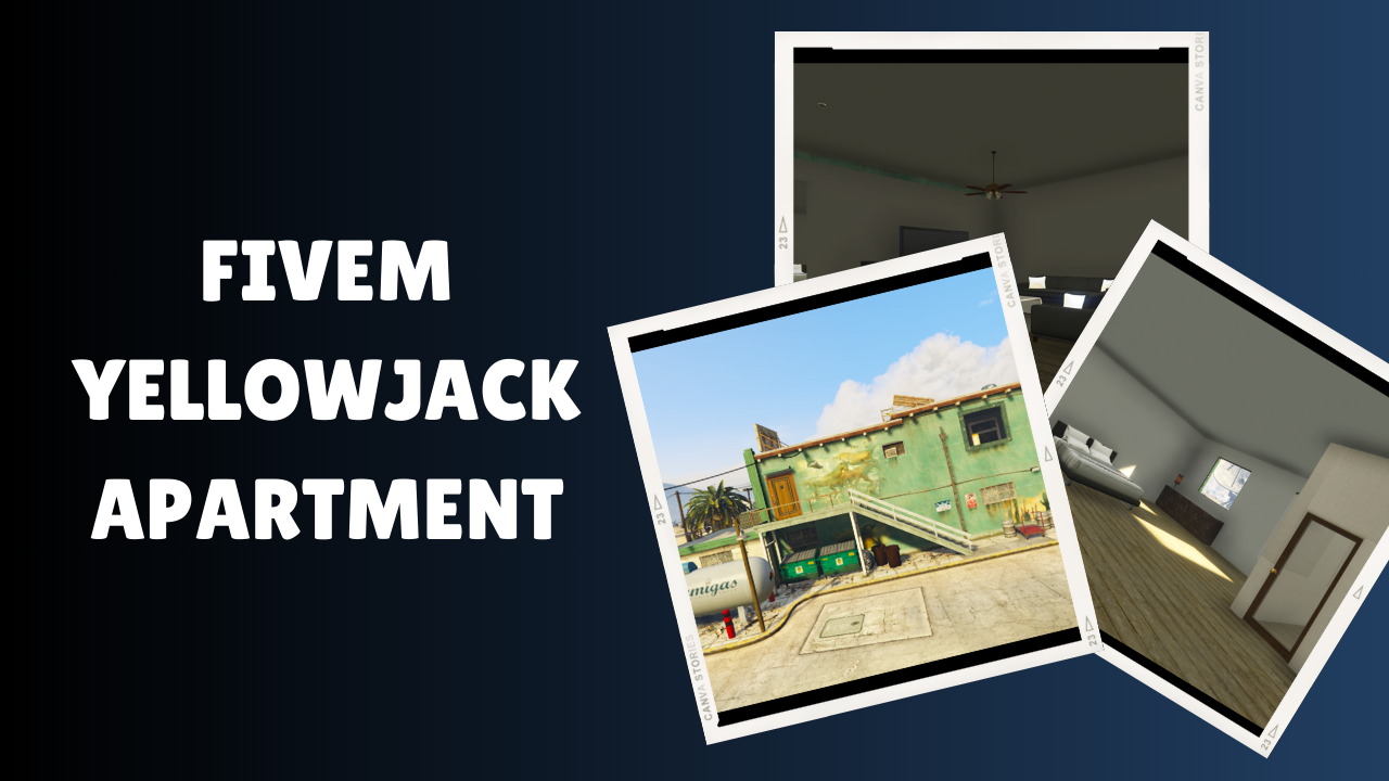 FiveM YellowJack Apartment - Immersive Roleplay Home
