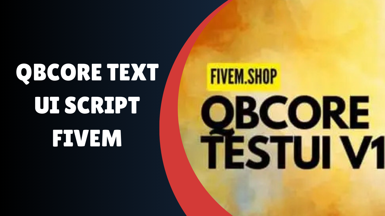 QBcore Text UI Script FiveM - Boost Server Interaction