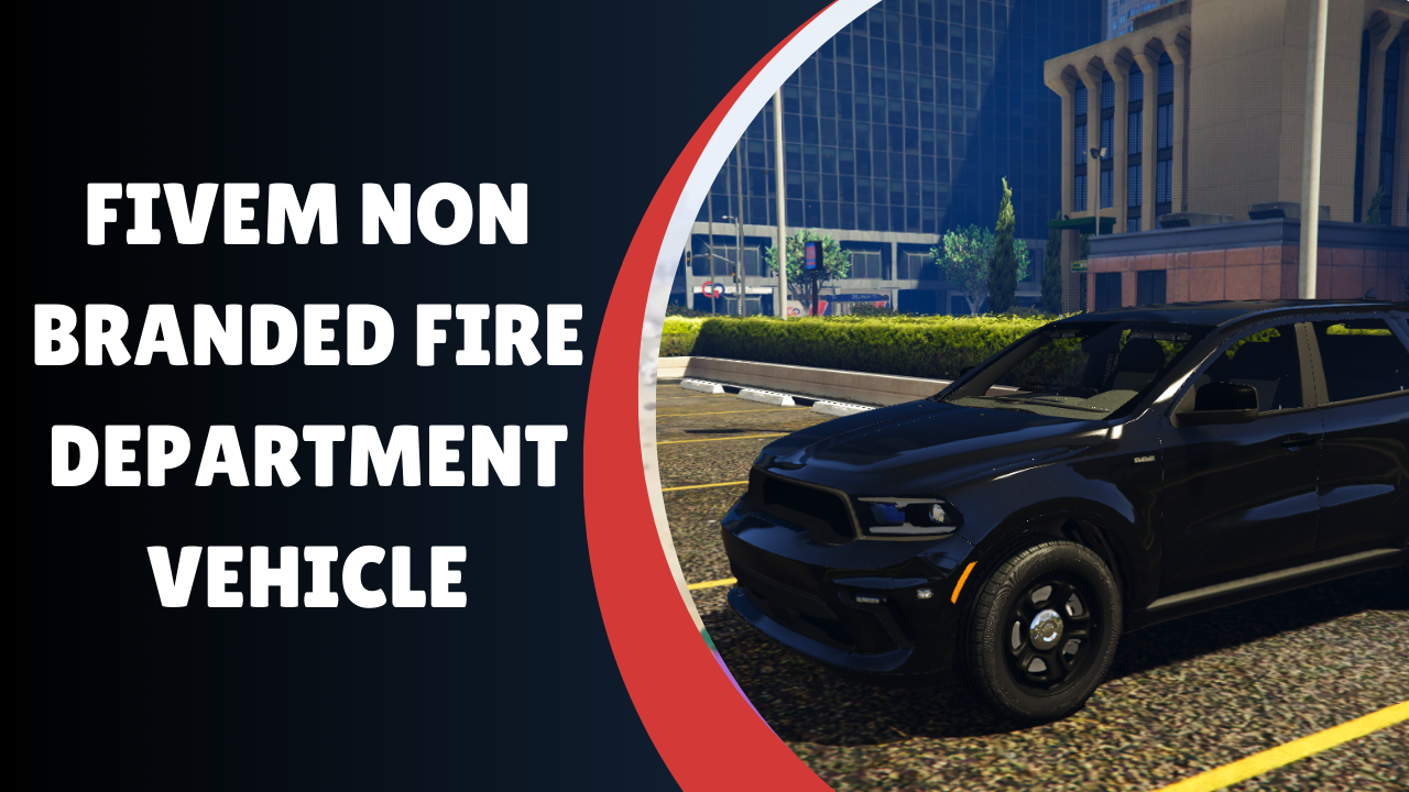 FiveM Vehicle of the Fire Department without a Brand - Best Experience