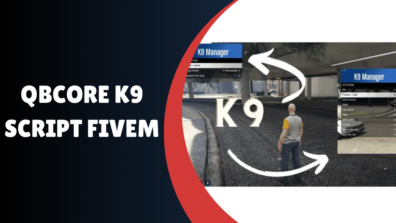 QBcore K9 Script FiveM - Roleplay Enhancer for Servers