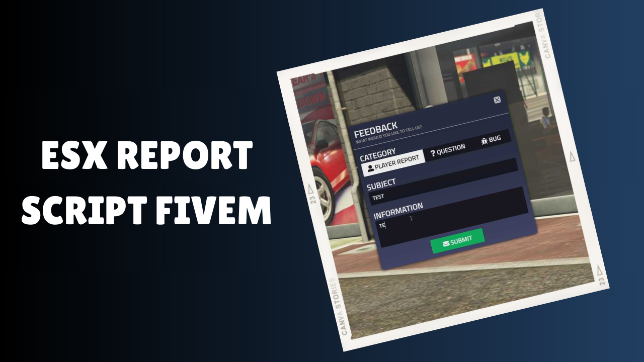 ESX Report Script FiveM - Optimize Server Management
