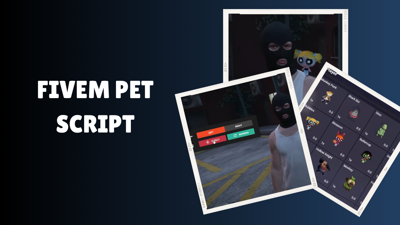 FiveM Pet Script for QBCore - Enhance Server Gameplay