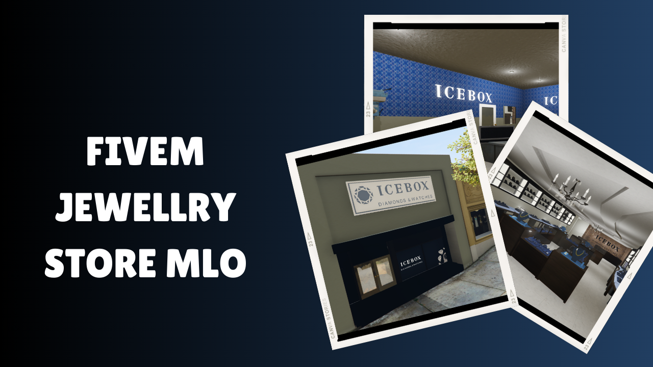 FiveM Jewellry Store MLO - Virtual Luxury Experience