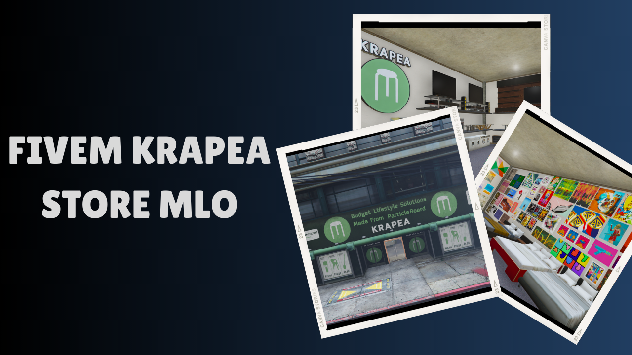 Loja Krapea FiveM MLO: Explore o Centro de Varejo Único