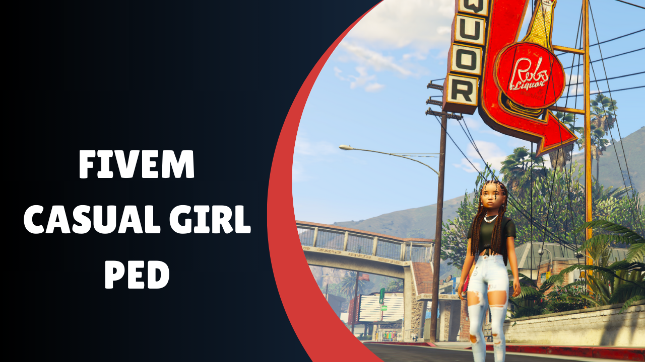 FiveM Casual Girl Ped - Enhance Your Role-Playing Experience