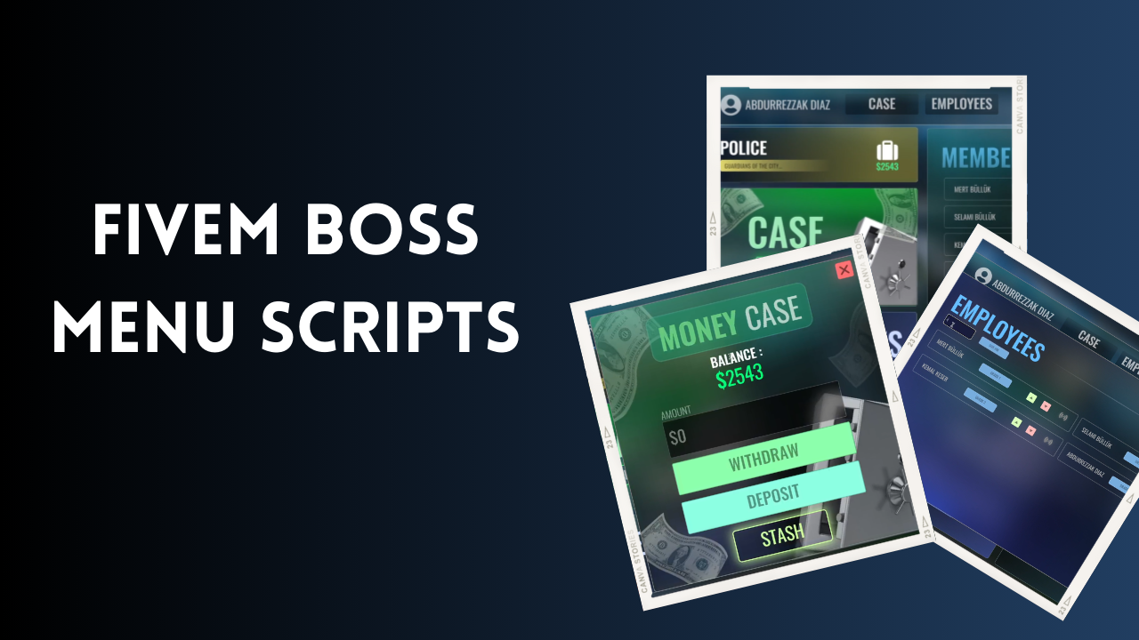 FiveM Boss Menu Scripts