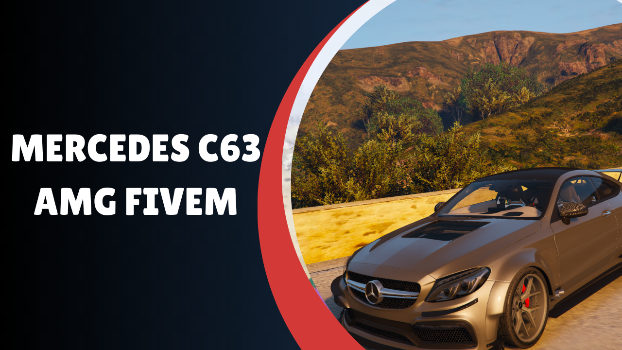Mercedes C63 AMG FiveM - Enhance Your Gaming Experience
