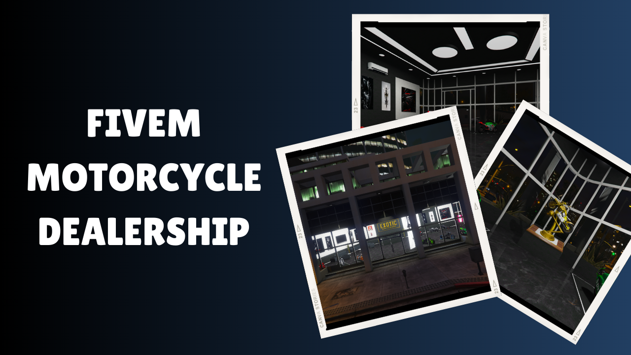 FiveM Motorcycle Dealership: Explore Luxury Bikes.