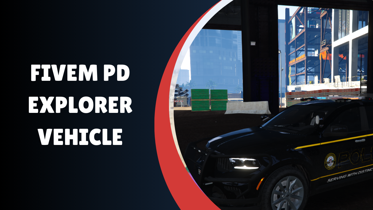 FiveM PD Explorer Vehicle - FiveM Premier Police Car