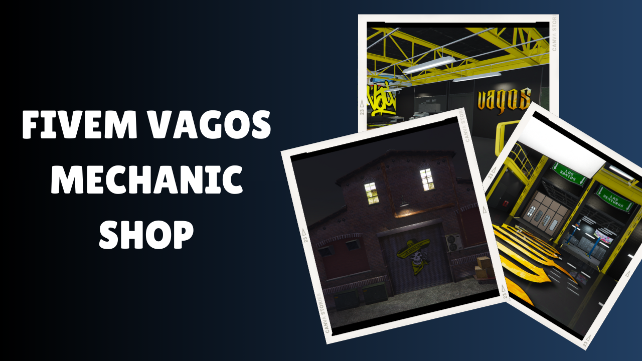 FiveM Vagos Mechanic Shop - Immersive Gang Experience