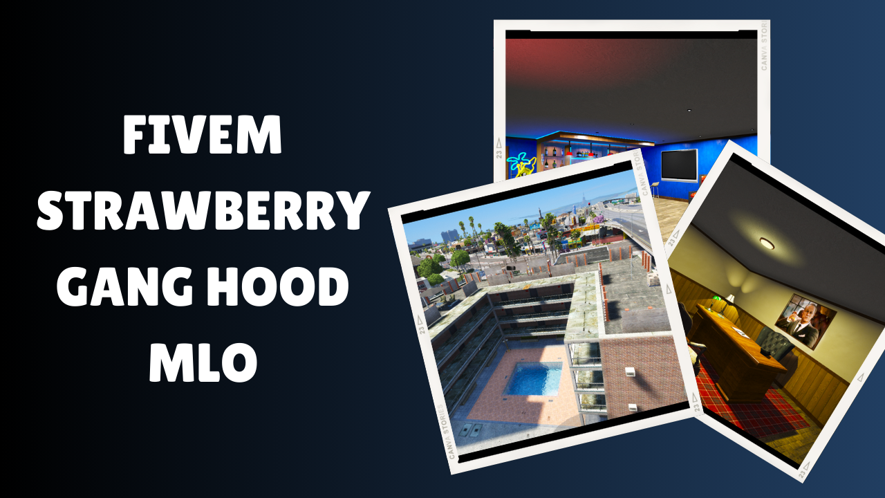 FiveM Strawberry Gang Hood MLO - Immersive Experience