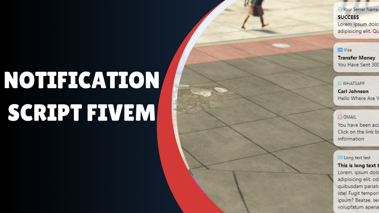 Notification Script FiveM - Enhance In-Game Communication