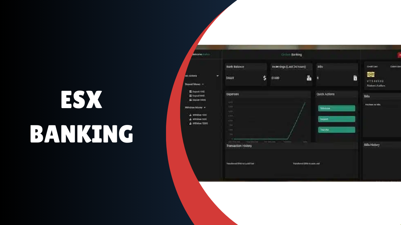 ESX Banking for FiveM: Streamlined Financial Management