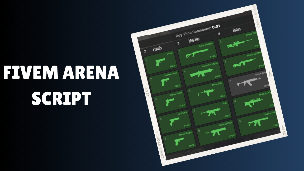 FiveM Arena Script - Enhance Your Multiplayer Action