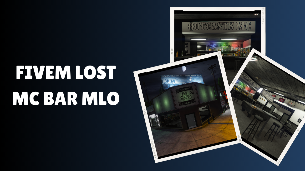FiveM Lost MC Bar MLO - Authentic Biker Experience