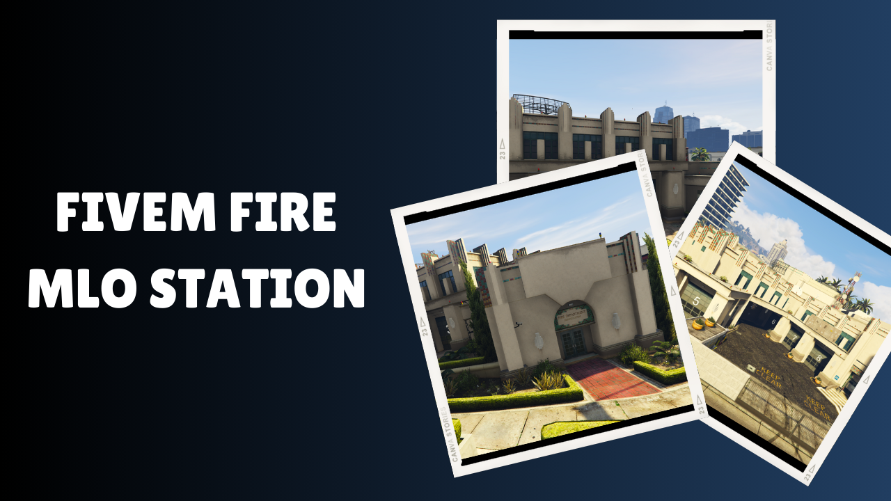 FiveM Fire MLO Station - Enhance Realism & Functionality
