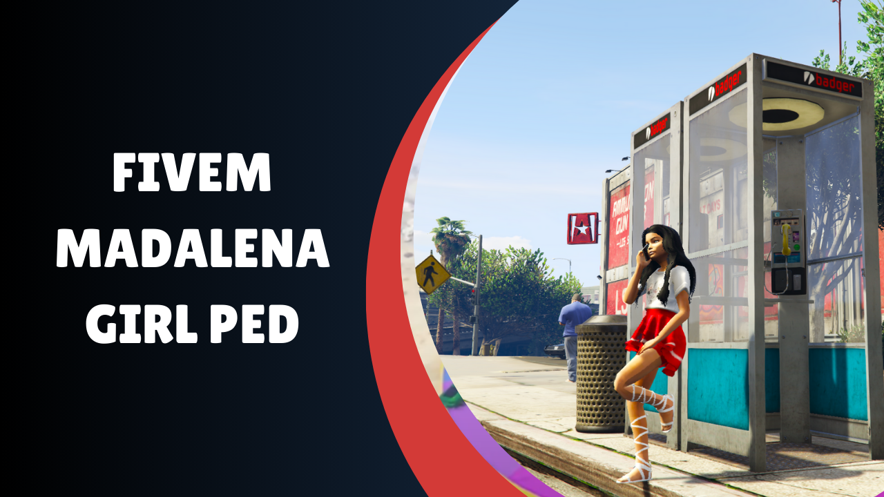 FiveM Madalena Girl Ped - Stylish and Realistic Gaming