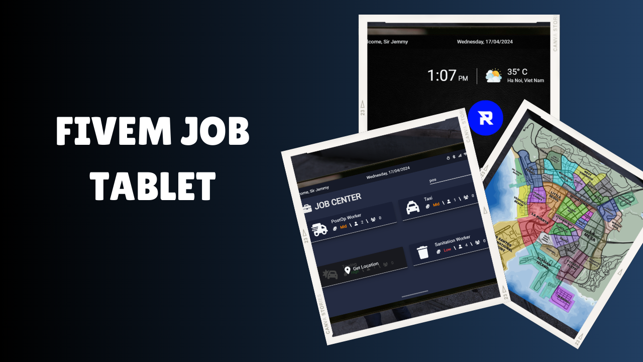 FiveM Job Tablet - Elevate Your FiveM Server Experience