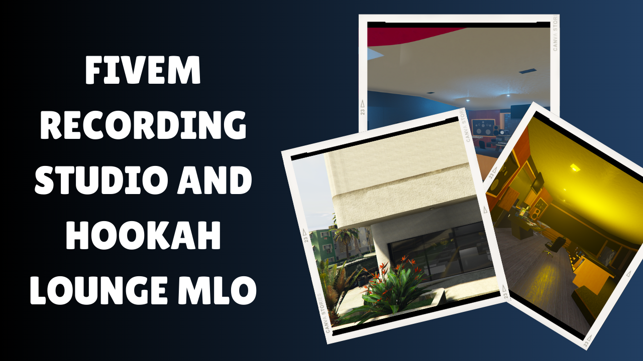 FiveM Recording Studio and Hookah Lounge MLO - Unique Hub