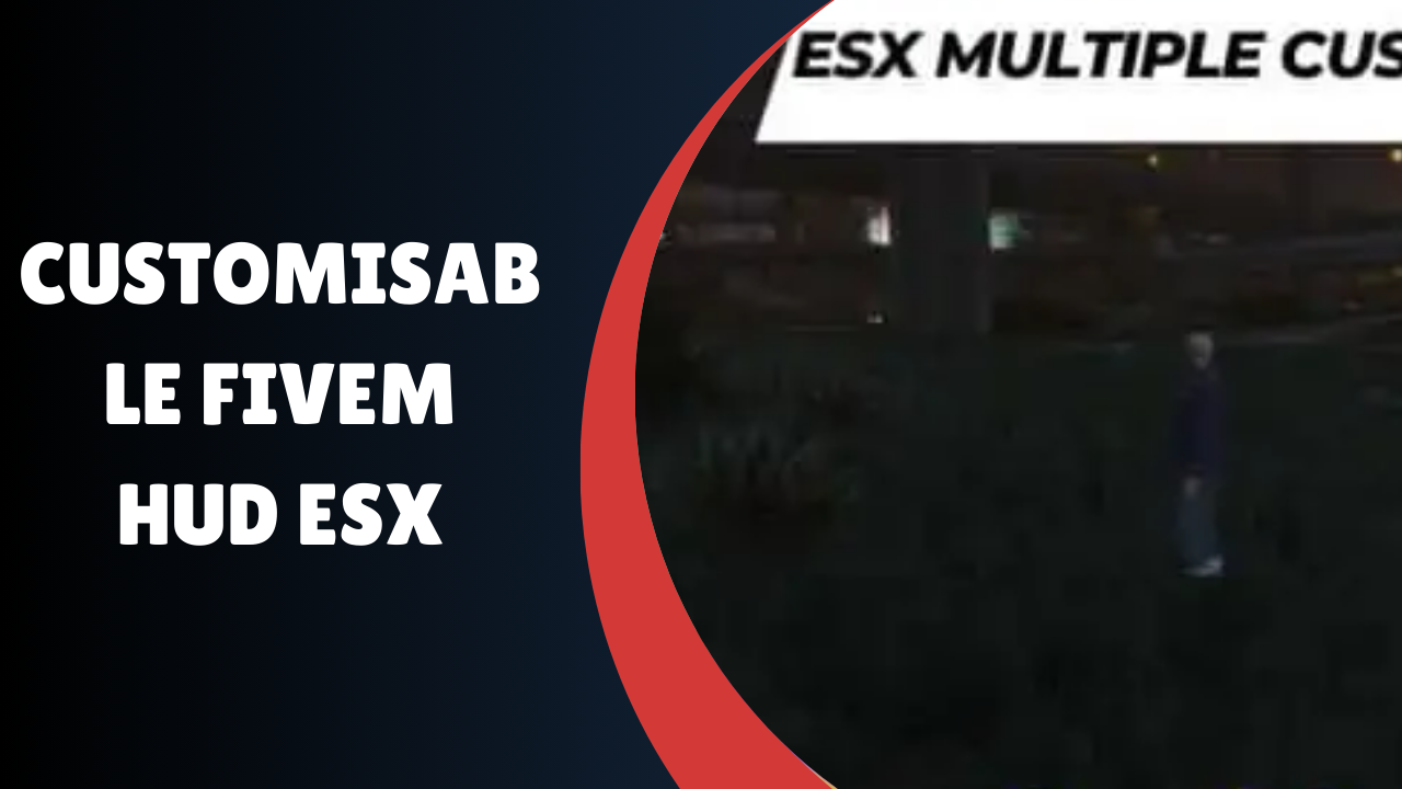 Customisable FiveM HUD ESX - Enhance Your Game Display