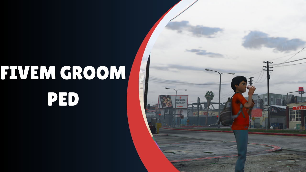 FiveM Groom Ped - Customizable Character Immersive Gameplay