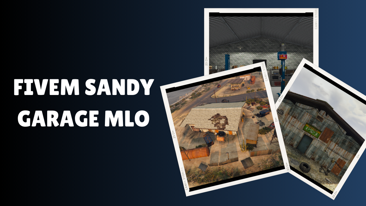 FiveM Sandy Garage MLO - Ultimate Mechanic Experience