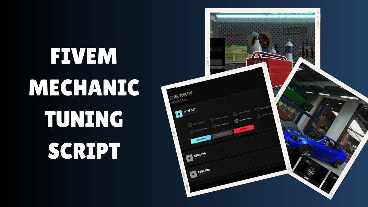 FiveM Mechanic Tuning Script - Enhance Your Gameplay